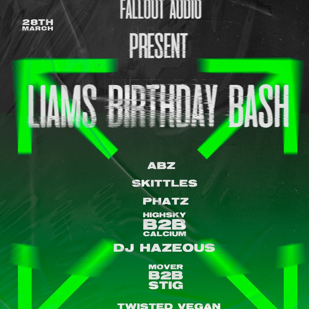 Liam Birthday Bash at CAIA NIGHTCLUB | 28 March 2026 | Drum & Bass UK